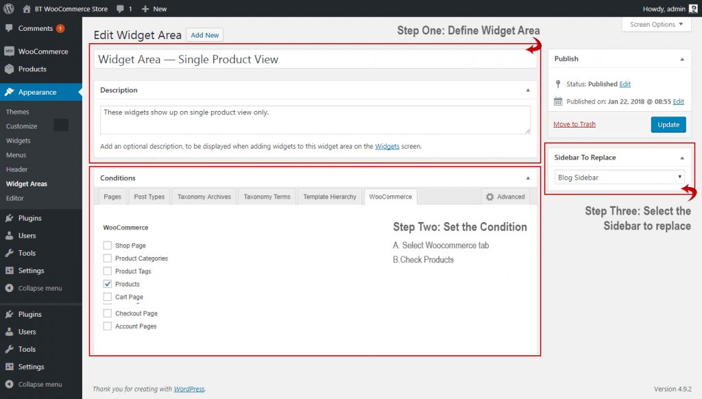 How To Add Custom Sidebar To WooCommerce Pages | 2023